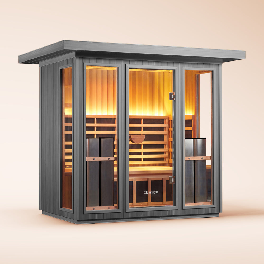 5-Person Outdoor Infrared Sauna – Clearlight Saunas UK Ltd