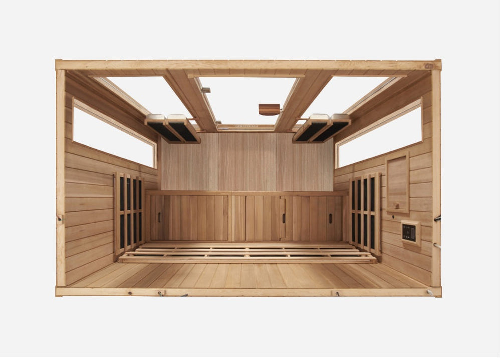 5-Person Outdoor Infrared Sauna – Clearlight Saunas UK Ltd